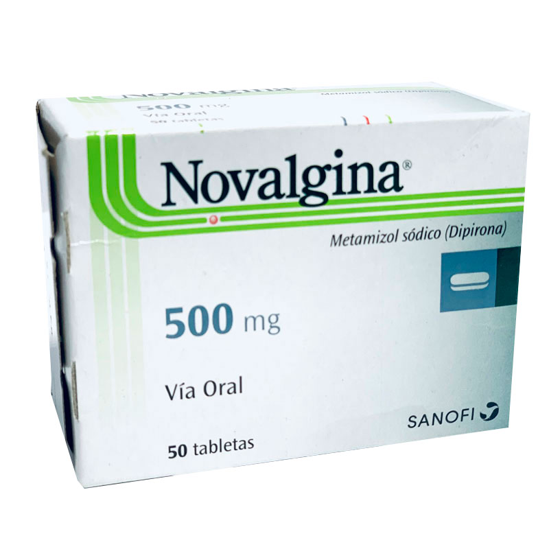 NOVALGINA 500MG TABLETAS X50 - Xanafiz