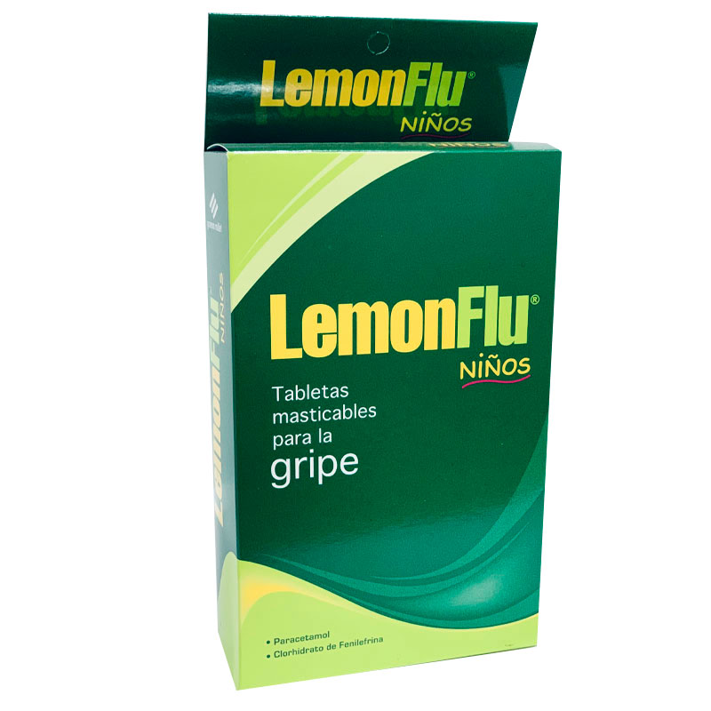 LEMONFLU NIÑOS TABLETAS MASTICABLES X100 – Xanafiz