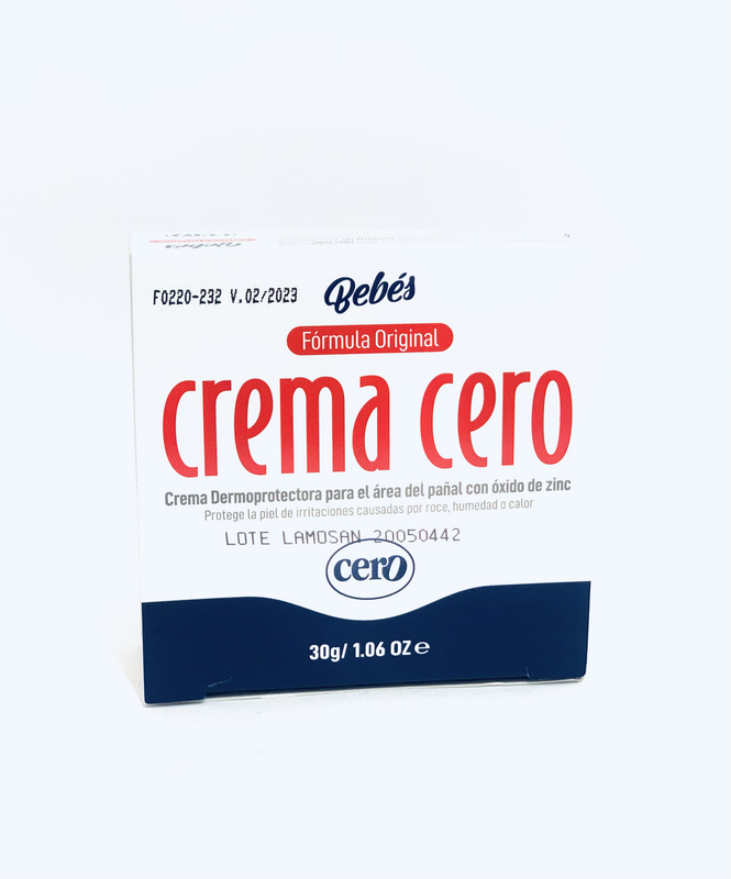 CREMA CERO FÓRMULA ORIGINAL 30G - Xanafiz