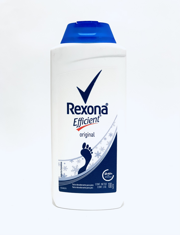 REXONA EFFICIENT TALCO DE PIES 100G - Xanafiz